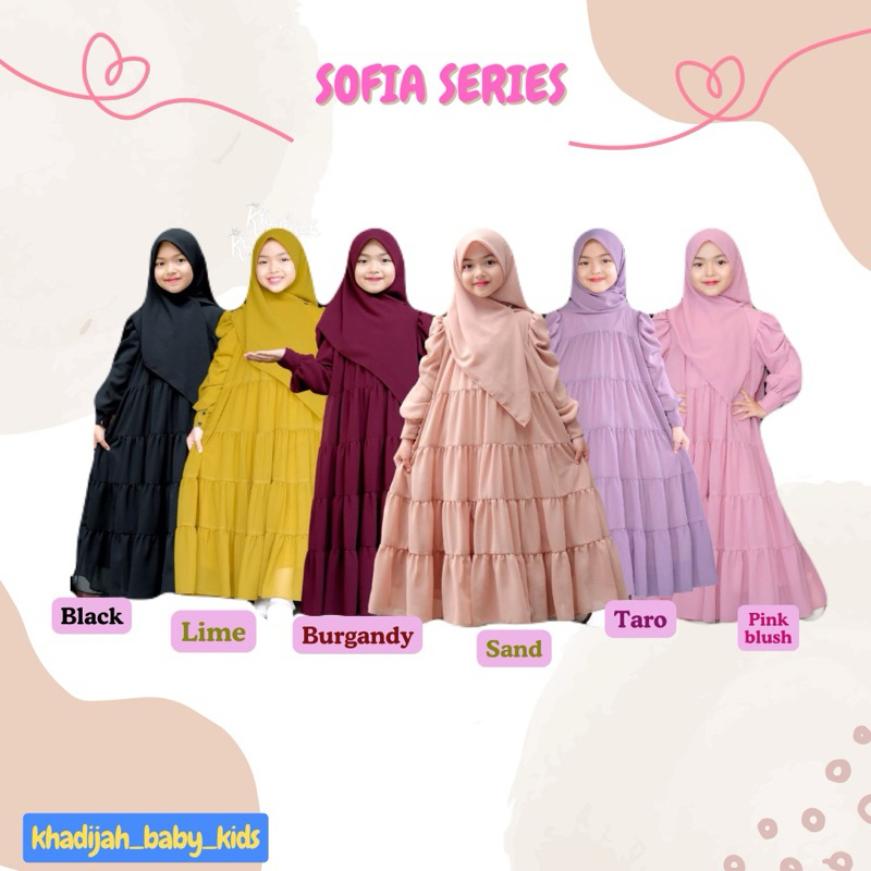 Jual Sofia Series ( Set Hijab ) | Shopee Indonesia