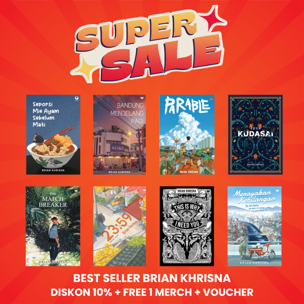 Jual Seri Buku Novel Brian Khrisna (Parable, Bandung Menjelang Pagi ...