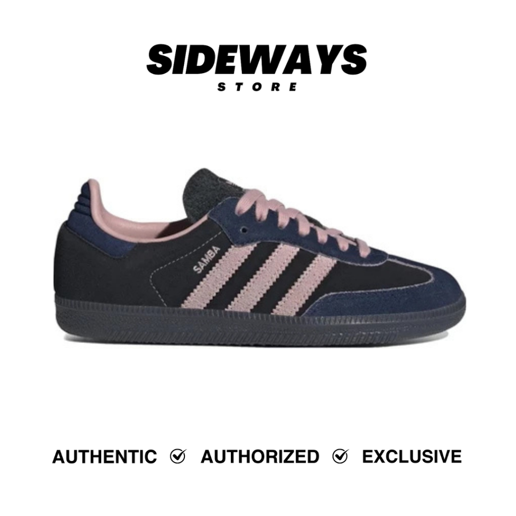 Jual Adidas Samba OG Black Wonder Mauve Night Indigo (JI2679) | Shopee ...