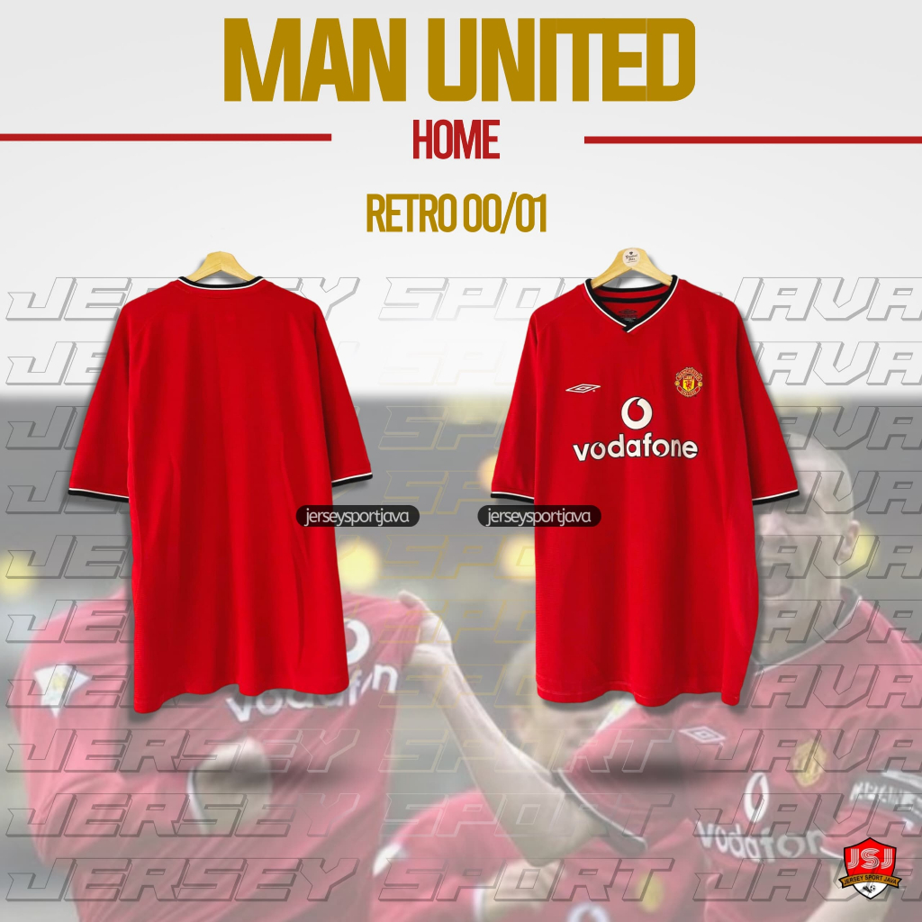 Jual ( READY STOK ) JERSEY RETRO VINTAGE MU HOME VODAFONE 2000/2002 ...