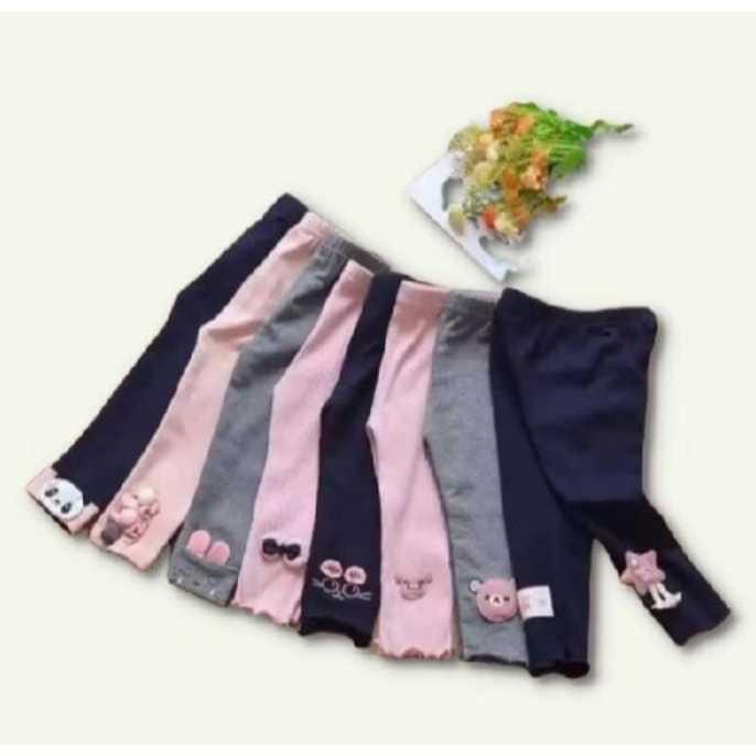 Jual TERLARIS Celana Legging Anak Perempuan TK-SD Rib Premium Polos Usia 1-12 Tahun | Shopee ...