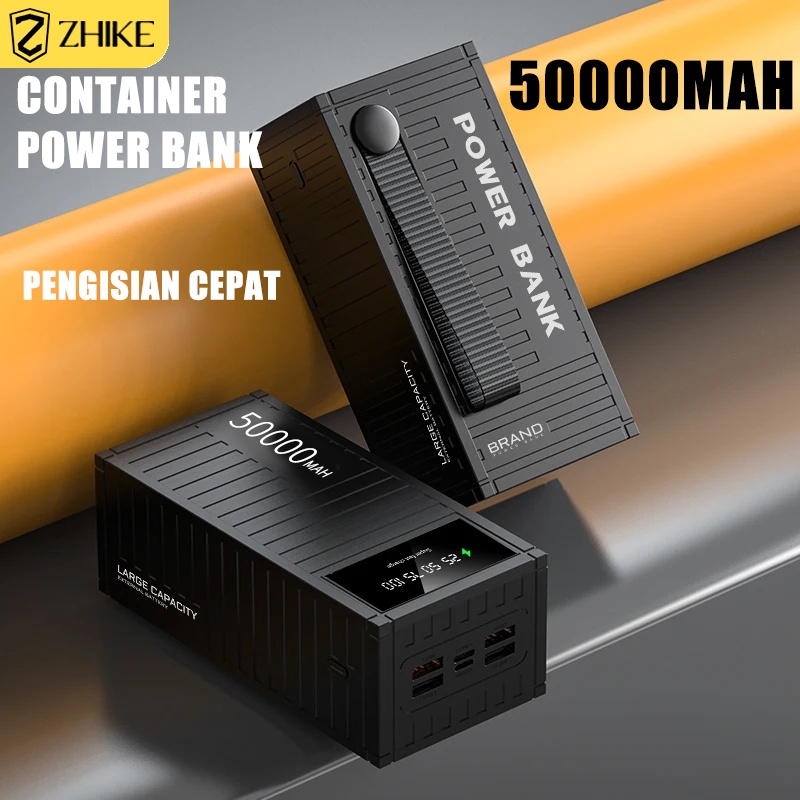 Jual ZHIKE PowerBank 20000mAh Power Bank 50000mAh Charger Fast Charging ...