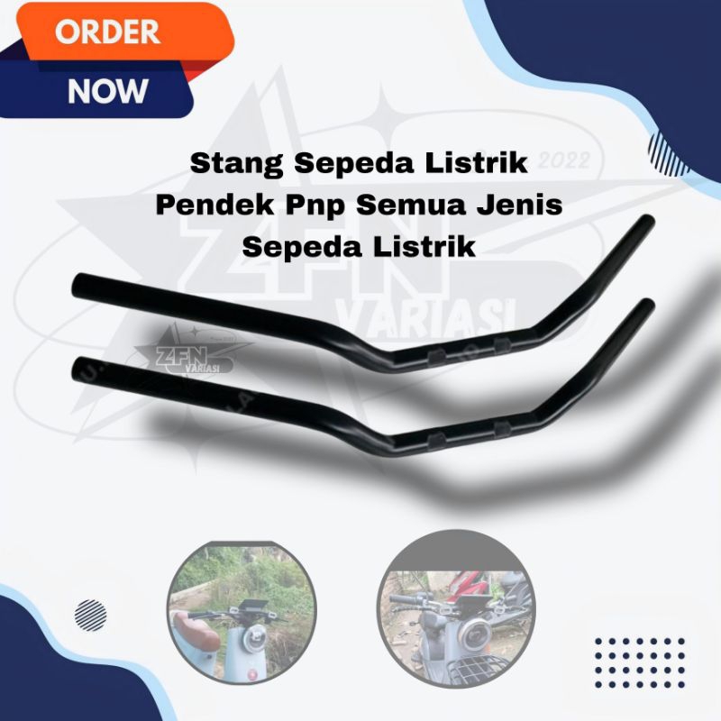 Jual Stang Stir Sepeda Listrik Universal Stang Pendek Sepeda Listrik ...
