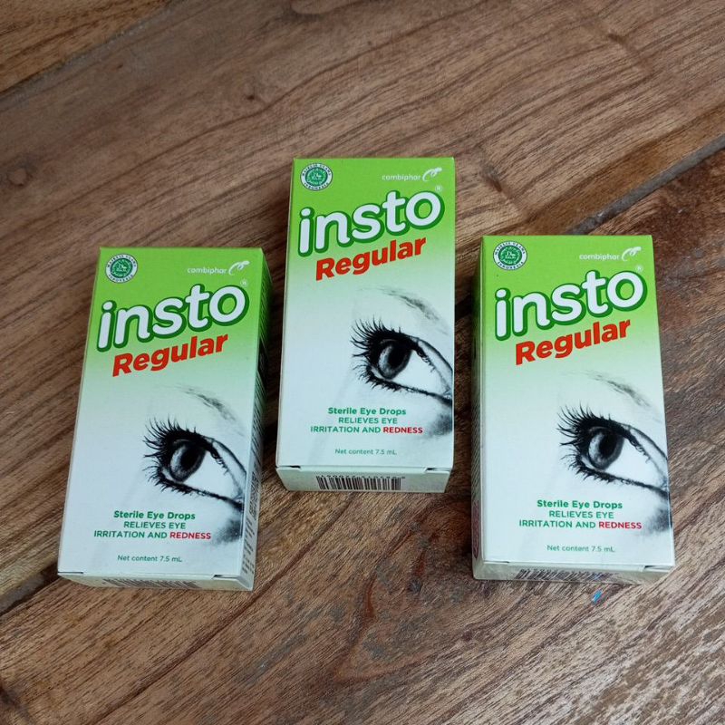 Jual INSTO REGULAR 7.5ML | TETES MATA STERIL | HALAL | BPOM | Shopee ...