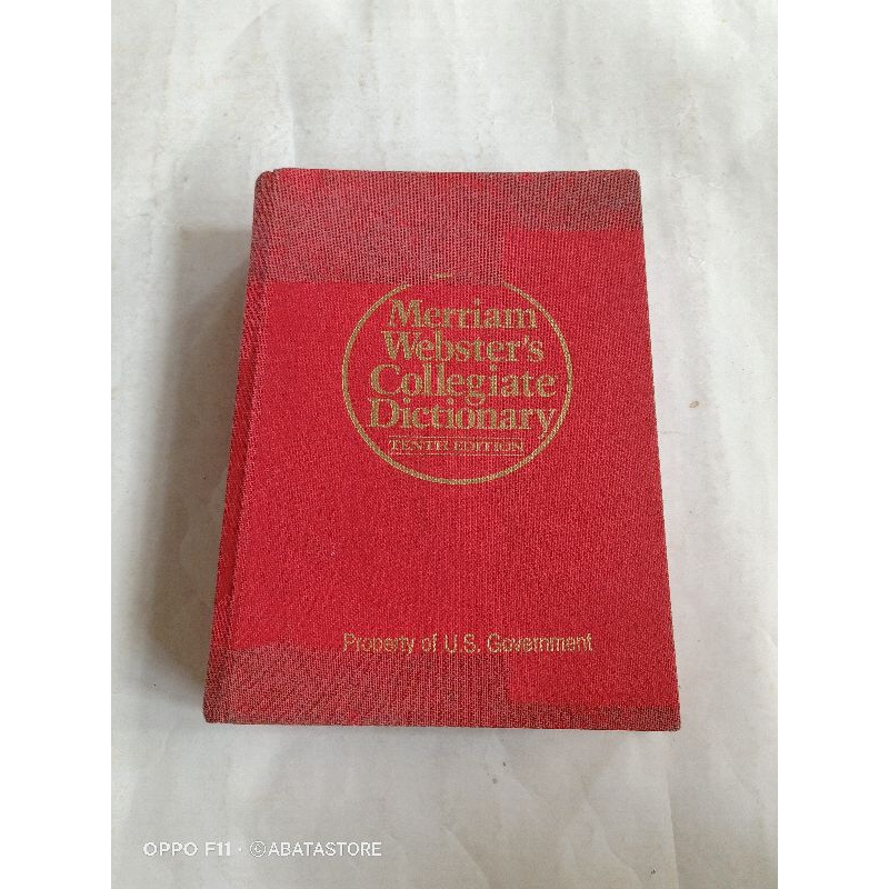 Jual KAMIS MERRIAM WEBSTER'S COLLEGIATE DICTIONARY TENTH EDITION | Shopee Indonesia