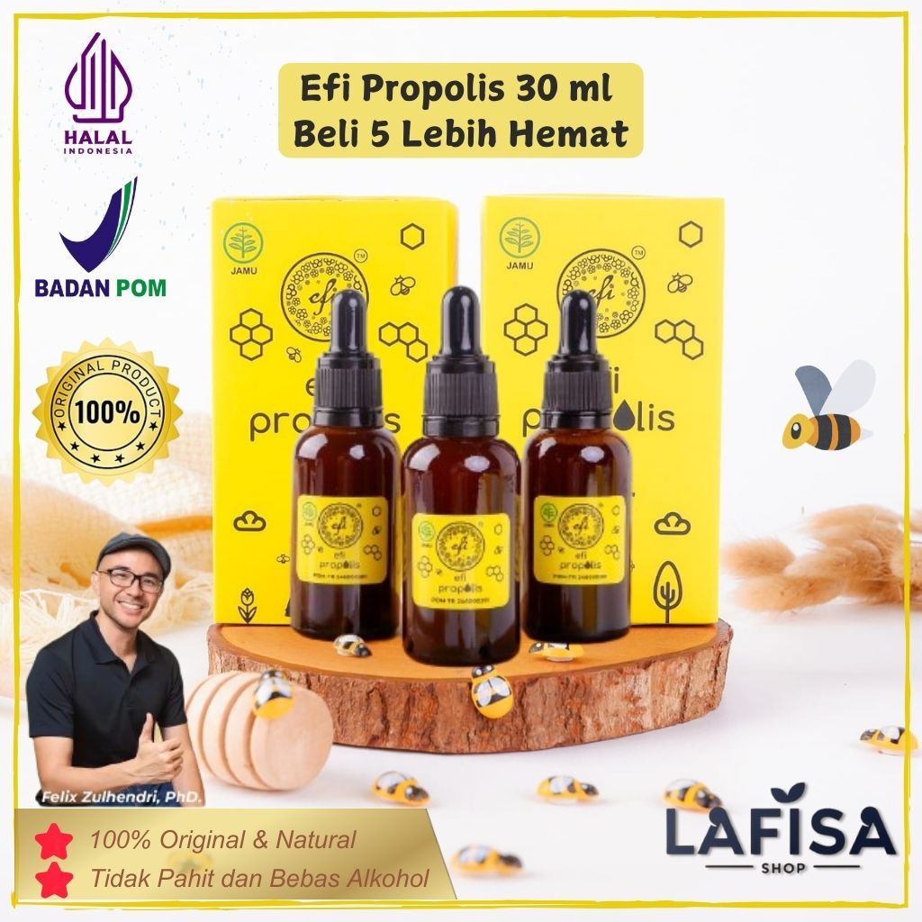 Jual Lebih Hemat - 30 ml | Efi Propolis by Kebun Efi/Prof. Felix ...
