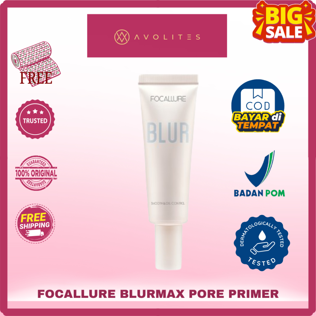 Jual FC Primer Blur Max Pengecilan Pori-pori Mencerahkan Base Makeup | Shopee Indonesia