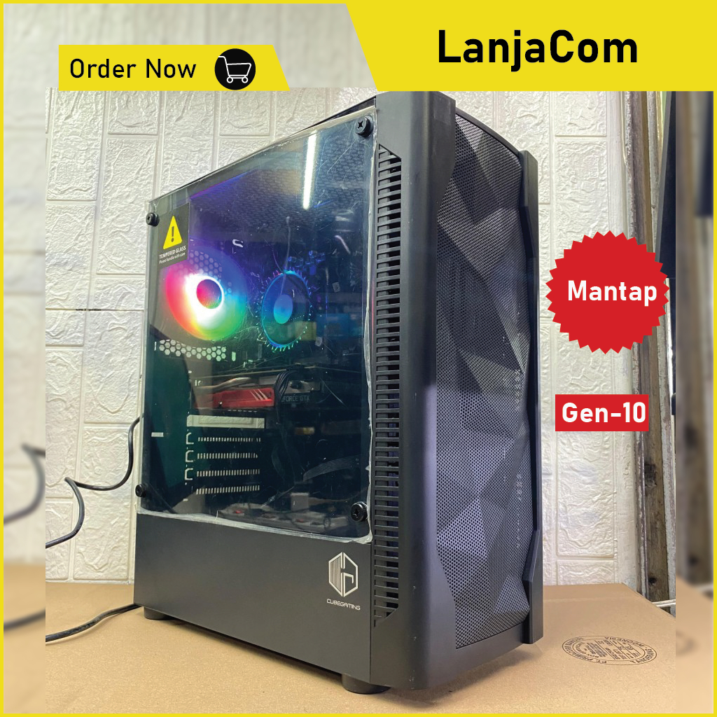 Jual Pc Rakitan Gaming Intel Core i5-10400F Ram 16GB Ssd 256Ggb Vga 2Gb Mulus | Shopee Indonesia
