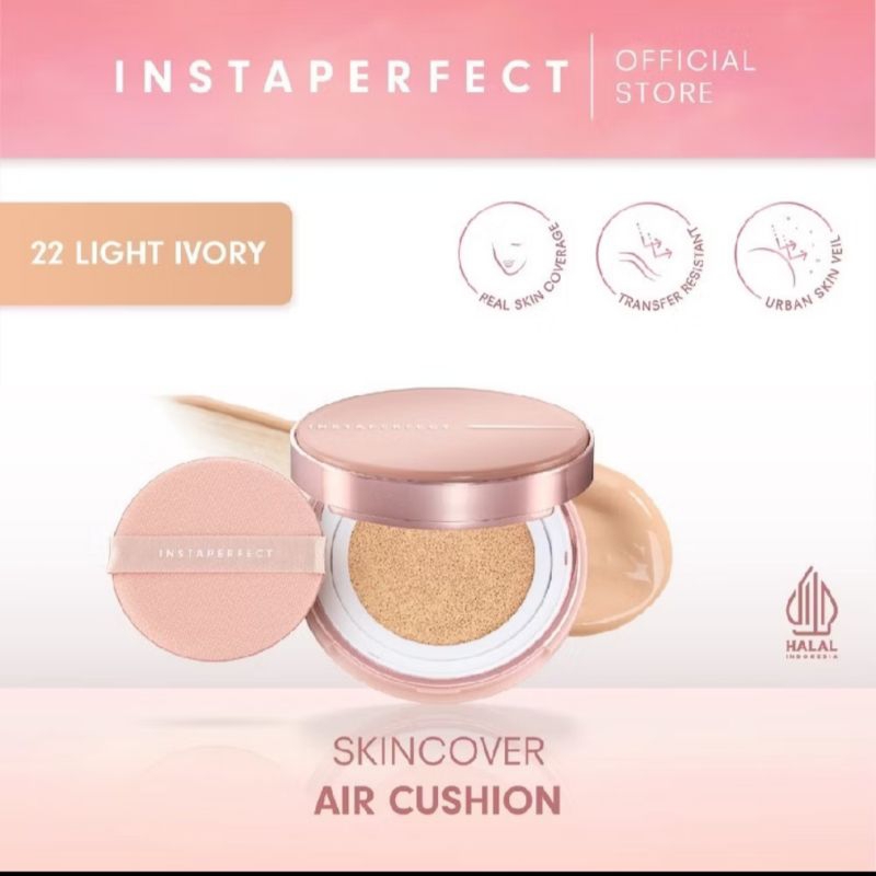 Jual instaperfect refill cushion 22 light ivory | Shopee Indonesia