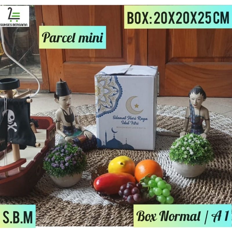 Jual Box Parcel 20x20x25 cm ( Mini /Kecil)Box/Kardus/Parcel/Lebaran ...