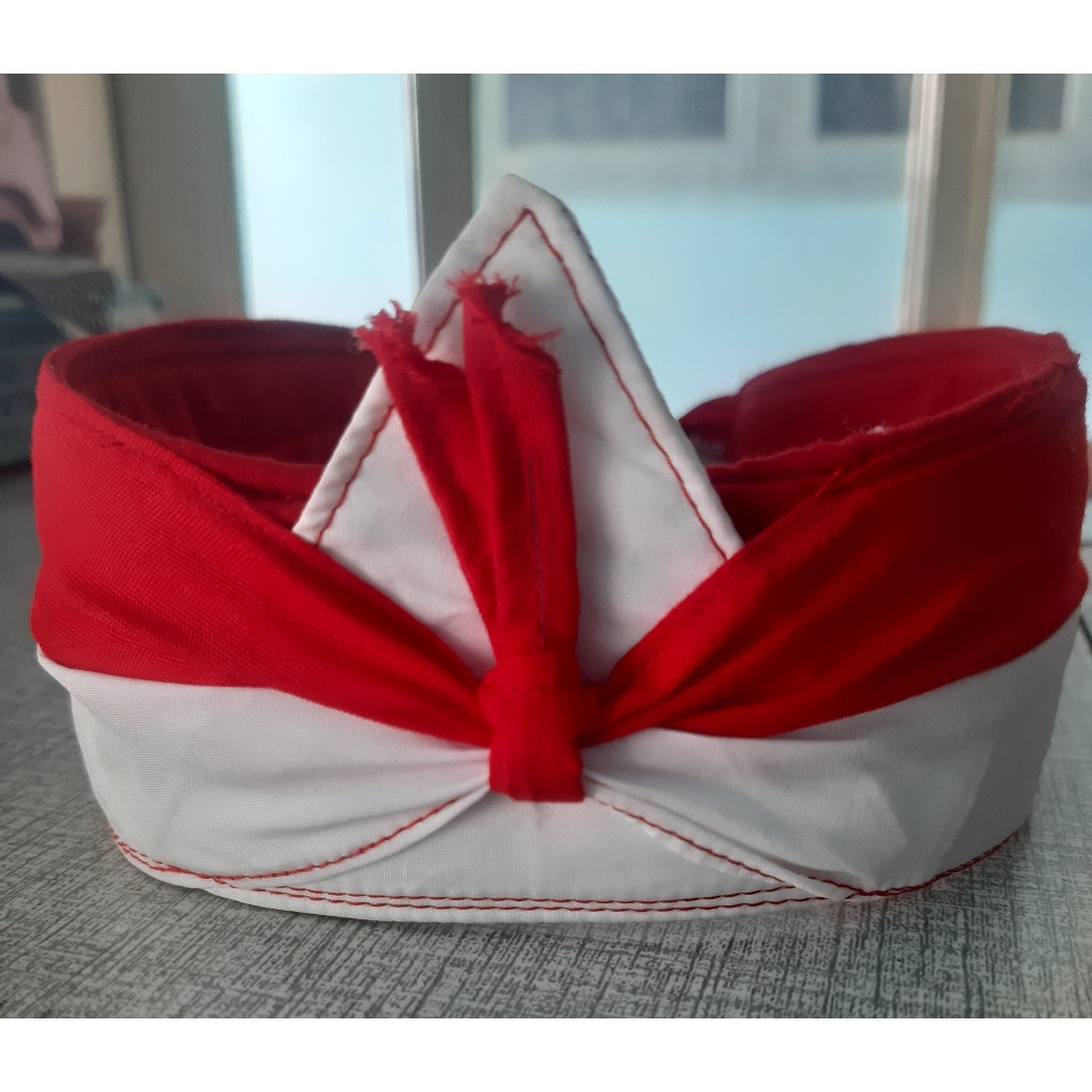 Jual Blangkon Iket Merah Putih Iket Kepala Kemerdekaan | Shopee Indonesia