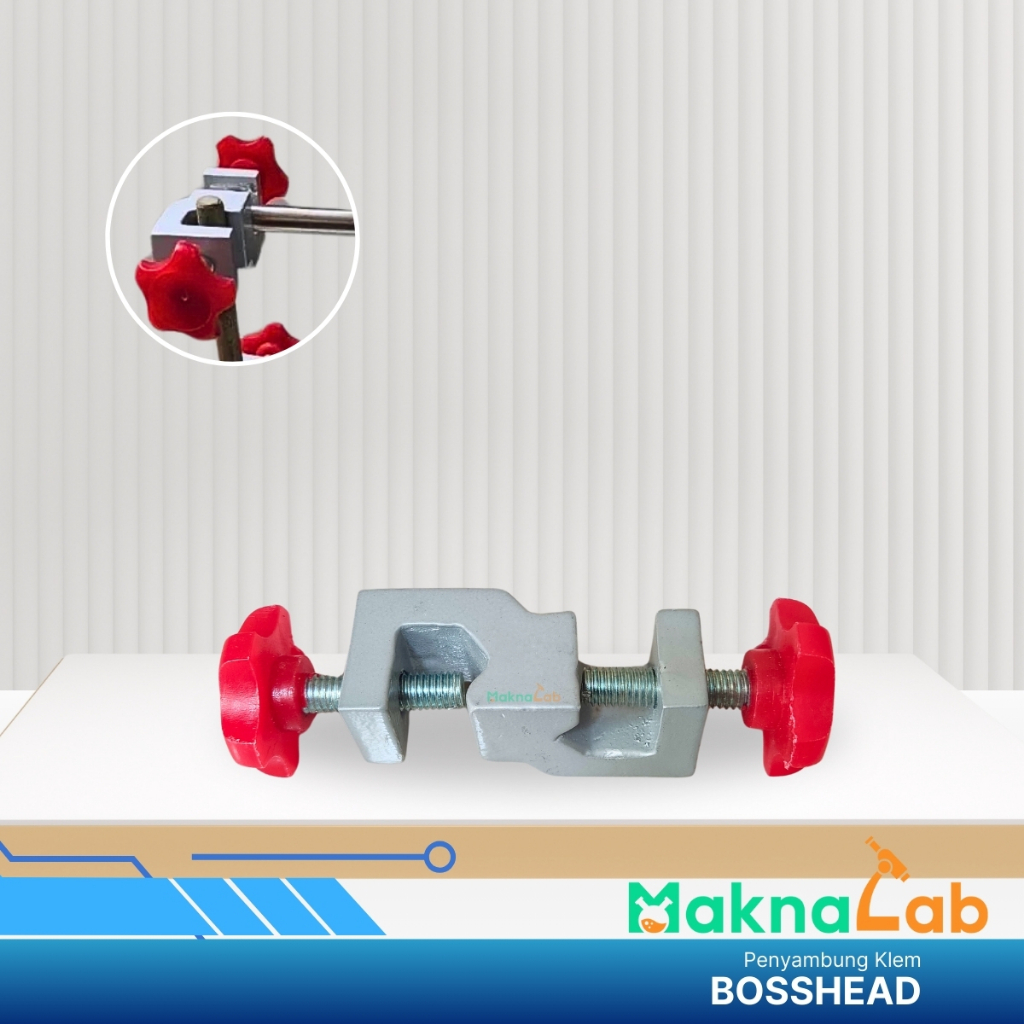 Jual BOSSHEAD Penghubung Statif dengan Klem Universal / Boshead Klem ...