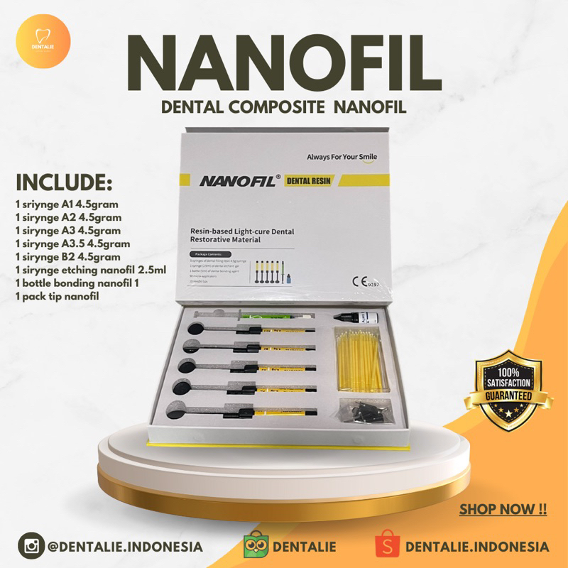 Jual NANOFIL COMPOSITE INTRO KIT-LIGHT CURE DENTAL | Shopee Indonesia