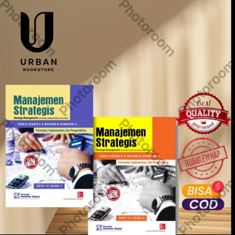 Jual BUKU ORIGINAL SECOND MANAJEMEN STRATEGIS EDISI 12 BUKU 1&2 - JOHN A. PEARCE II | Shopee ...