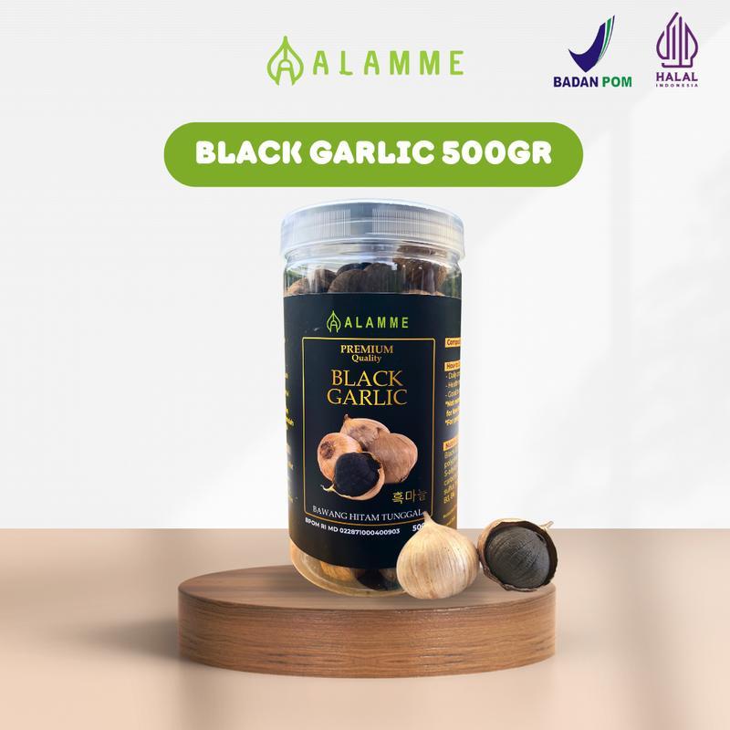 Jual Alamme Black Garlic Bawang Hitam Tunggal Lanang Premium | Shopee ...