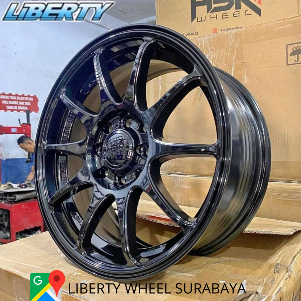 Jual Velg Jari-Jari R16 HSR INDY Pcd 4x100 4x114,3 Cocok Buat Xenia,Jazz,Avaanza,Yaris Pelek ...