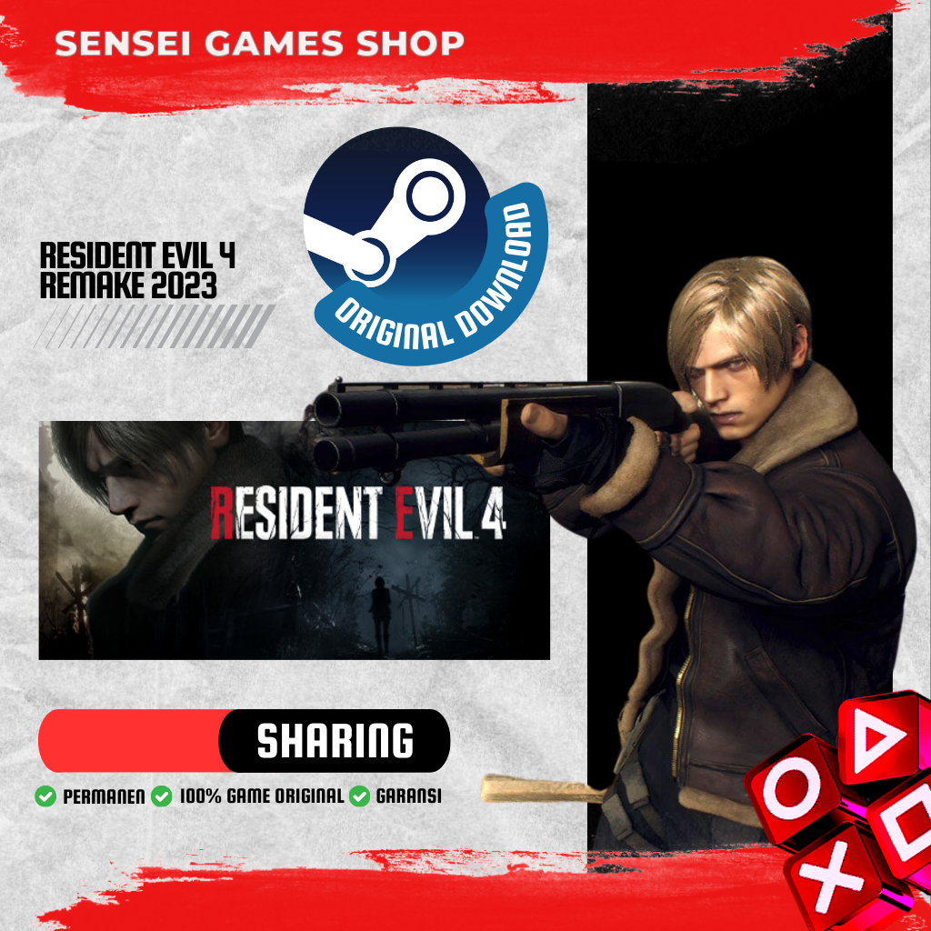 Jual [BONUS STEAM KEY] Resident Evil 4 Remake 2023 STEAM / Game PC / Original Steam Download ...