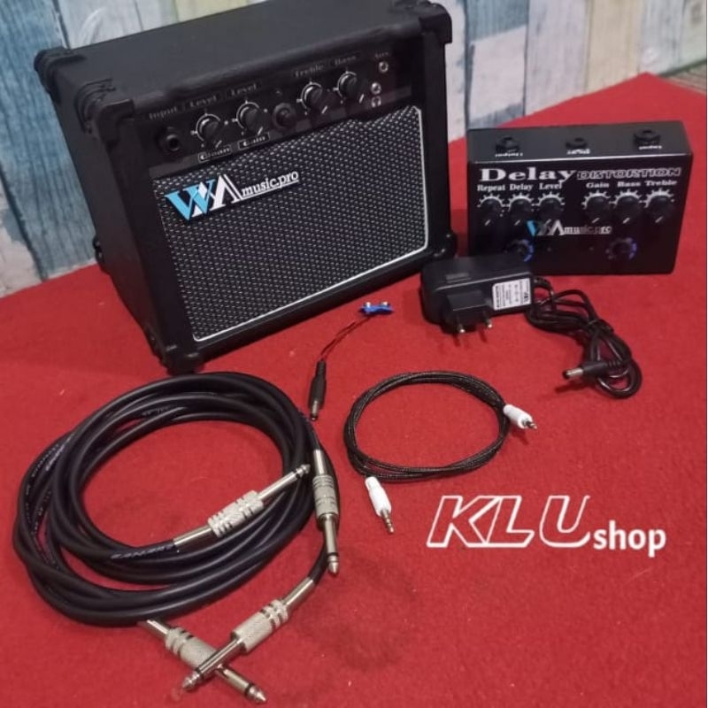 Jual EFEK GITAR LISTRIK 6 POTENSIO DISTORSI DELAY DAN AMPLIFIER GITAR ...