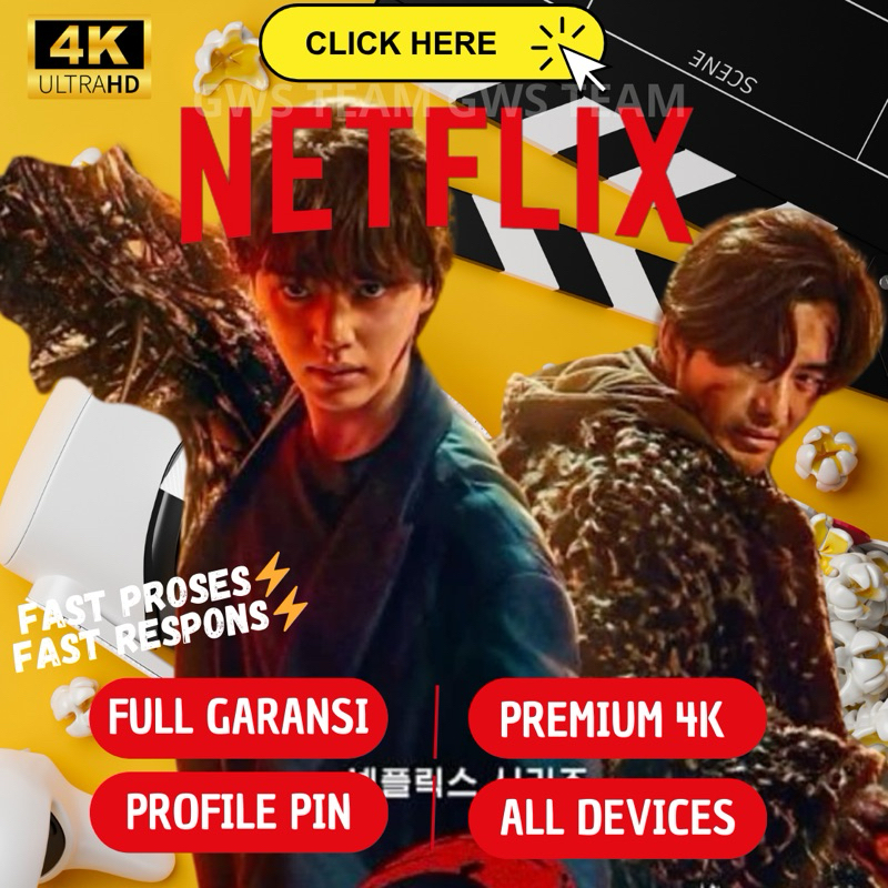 Jual TOP SELLER NETFLIXXX 4K PREMIUM 1 BULAN GARANSI | Shopee Indonesia
