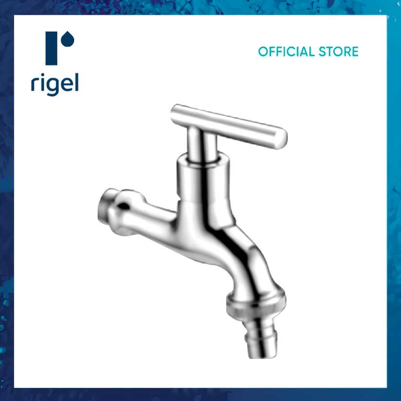 Jual Rigel Hose Coupling Bib Tap with Lever Handle W3-K-SA410L | Shopee ...