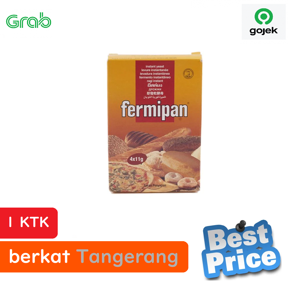 Jual Ragi Fermipan Sachet 4x11gr | Shopee Indonesia