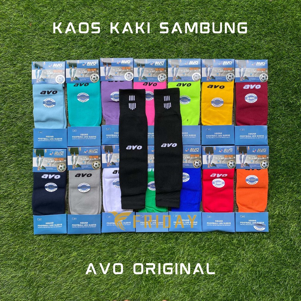 Jual Kaos Kaki Sambung Avo SQUAD Olahraga Sepakbola Futsal Bahan Tebal ...