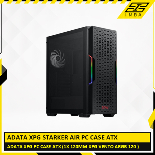 Jual ADATA XPG AIR PC CASE ATX (1X 120MM XPG VENTO ARGB 120 + 1X 120MM ...