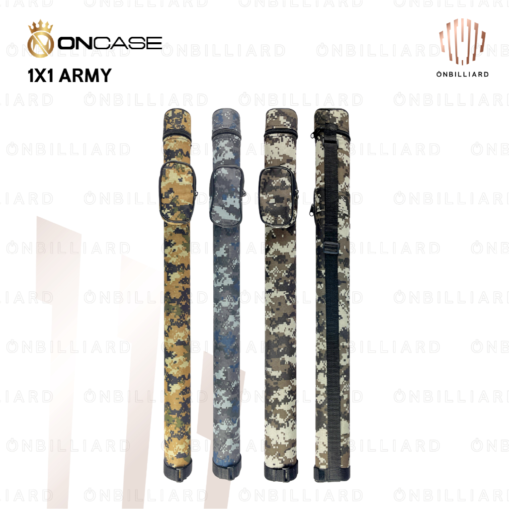 Jual ONcase Army Tas Stick Billiard 1x1 Cue Case Billiard Ballistic ...