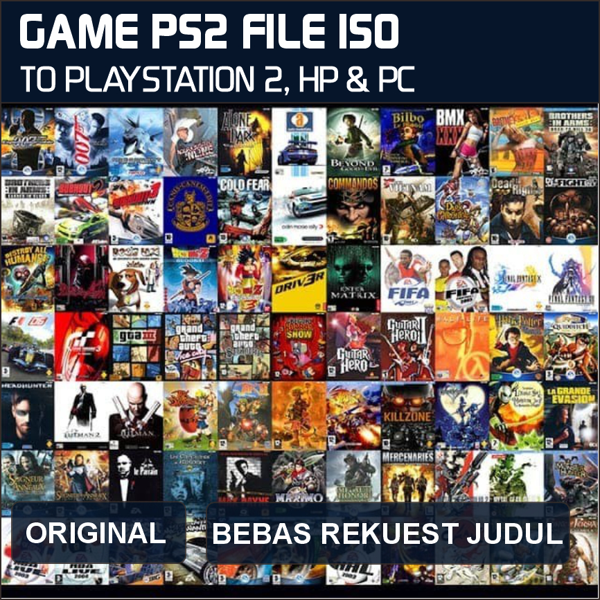Jual PAKET PROMO GAME PS2 ISO | Shopee Indonesia