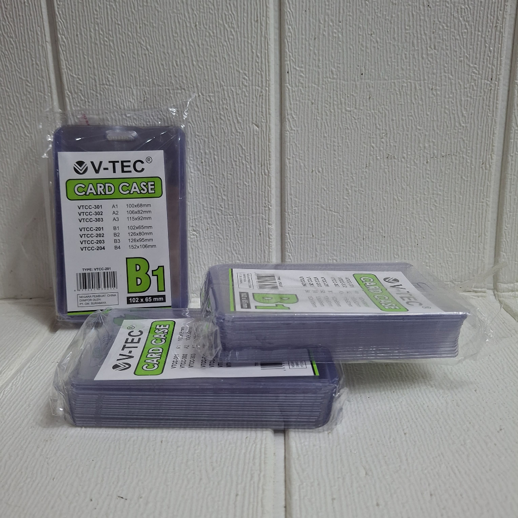 Jual (20 Pcs) Plastik Mika ID Card Tebal OCI/BIG B1 Tempat Kartu Nama | Shopee Indonesia