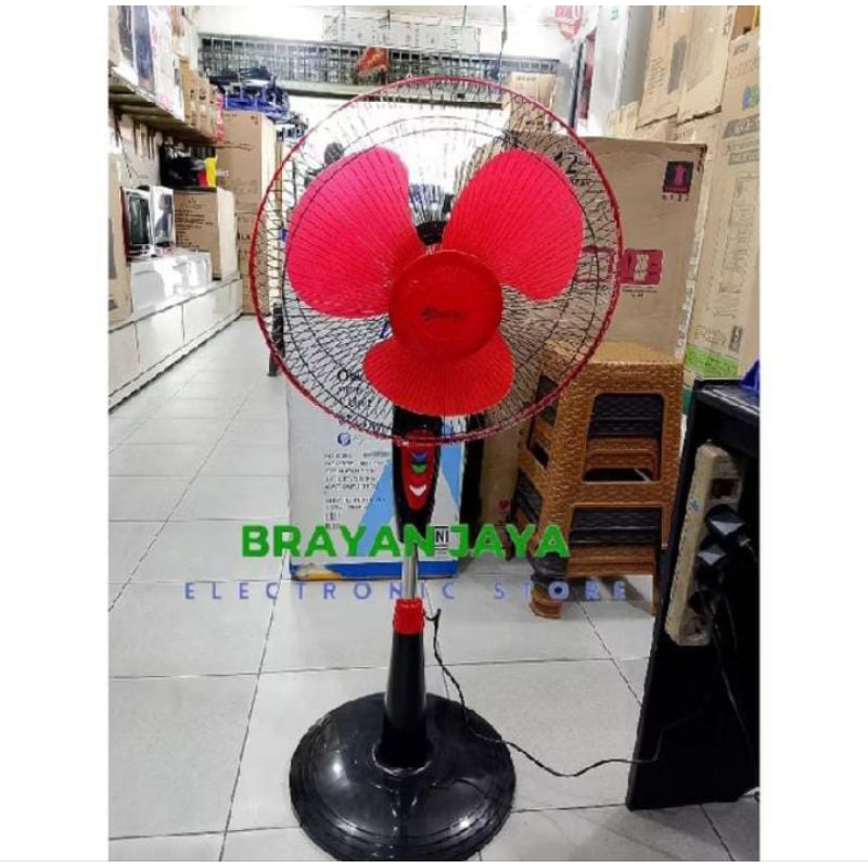 Jual KIPAS ANGIN BERDIRI 16 INCH / STAND FAN 16 INCH / KIPAS MURAH / KIPAS PLASTIK / KIPAS HARGA ...