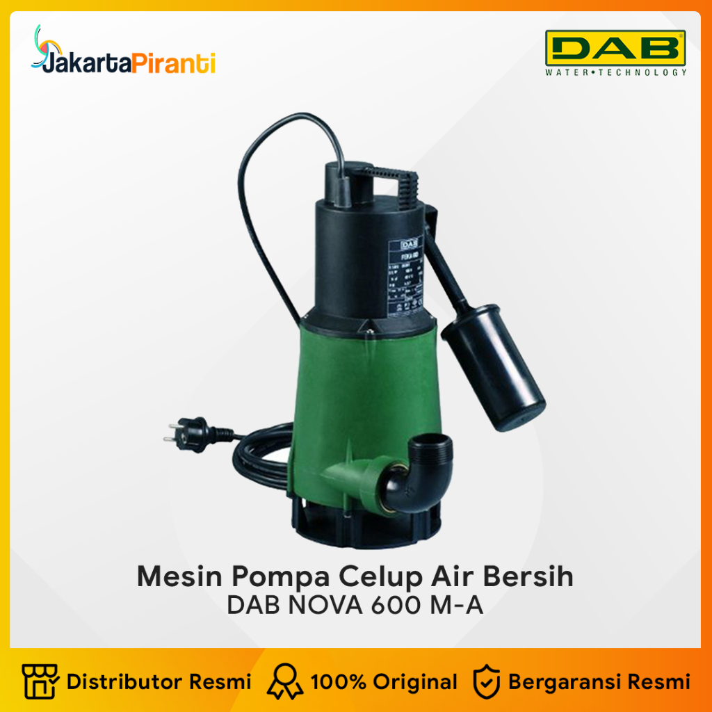 Jual Mesin Pompa Celup DAB NOVA 600 MA - Kuras Air Bersih dan Air Terjun | DAB POMPA CELUP NOVA ...