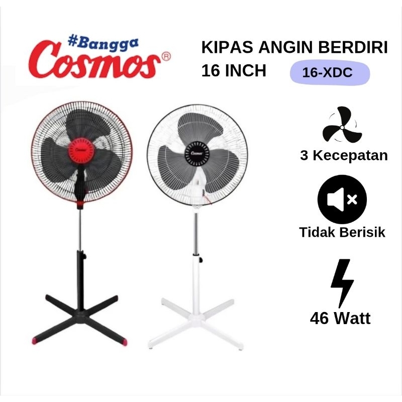 Jual COSMOS Stand Fan 16 inch 16-XDC / COSMOS Kipas Angin Berdiri 16 ...