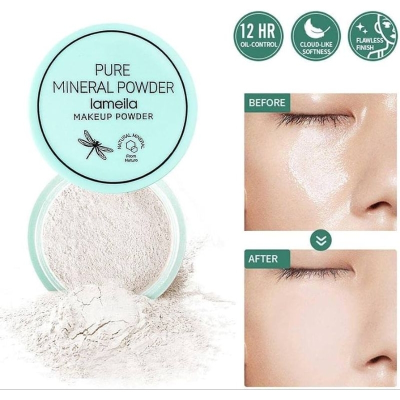 Jual Bedak tabur Pure Mineral Powder | Shopee Indonesia