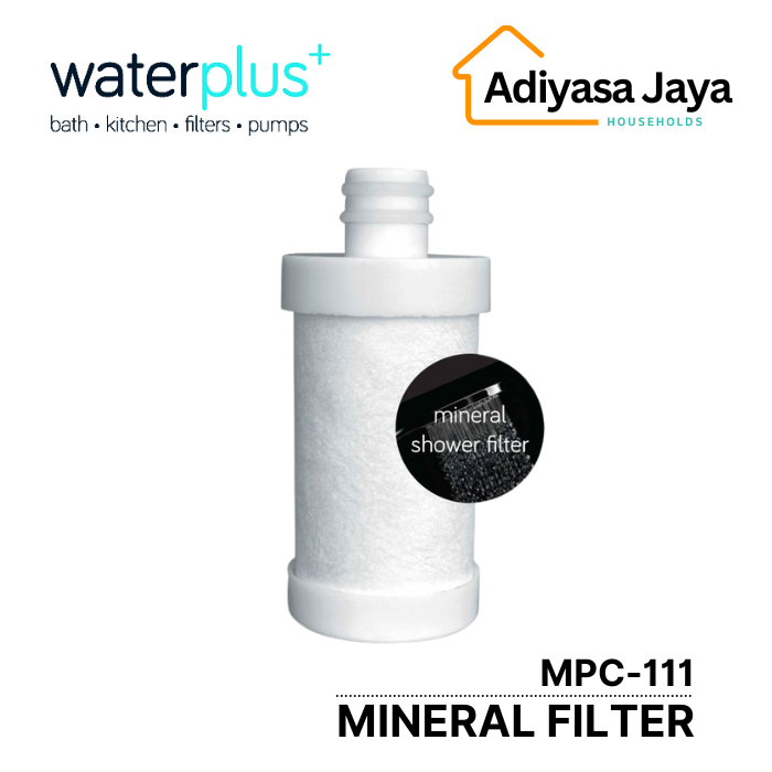 Jual Mineral Shower Filter Catridge MPC-111 (Waterplus) / Refill Filter ...