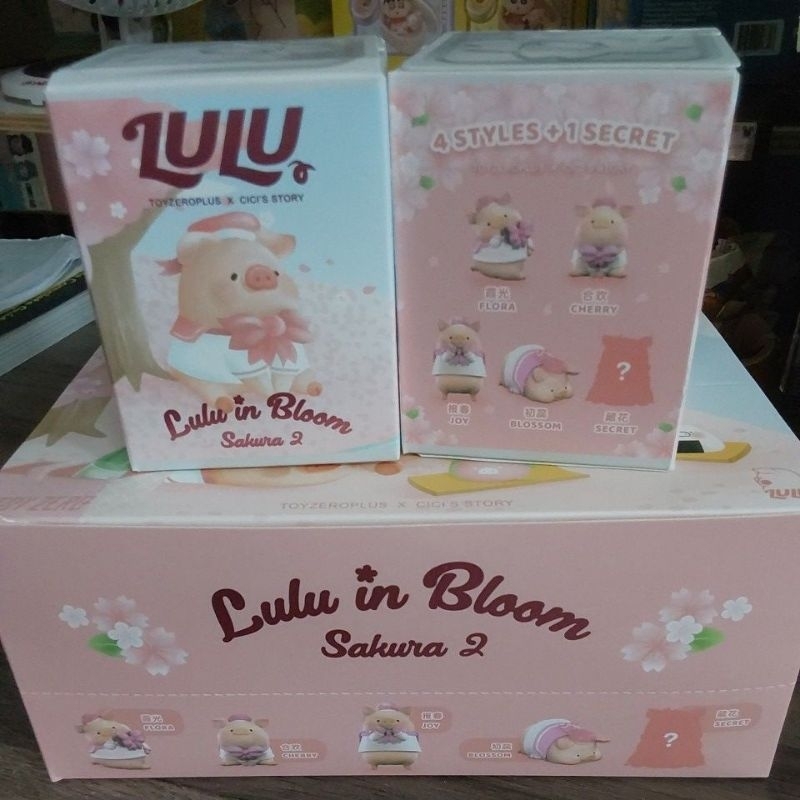 Jual 52TOYS LULU IN BLOOM SAKURA 2 RANDOM 33021 [ORIGINAL 52TOYS] | Shopee Indonesia