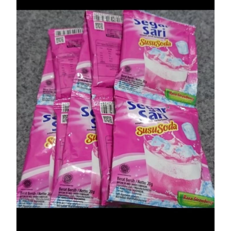 Jual SUSU SODA SEGAR SARI | Shopee Indonesia