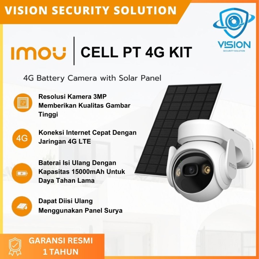 Jual Imou Cell PT 4G Battery Camera Outdoor Camera CCTV Two Way Talk ...