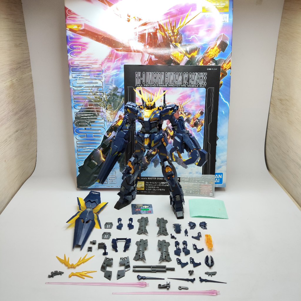 Jual Bandai MG Banshee OVA / Gundam 1/100 2nd Sudah Rakit M137 | Shopee ...