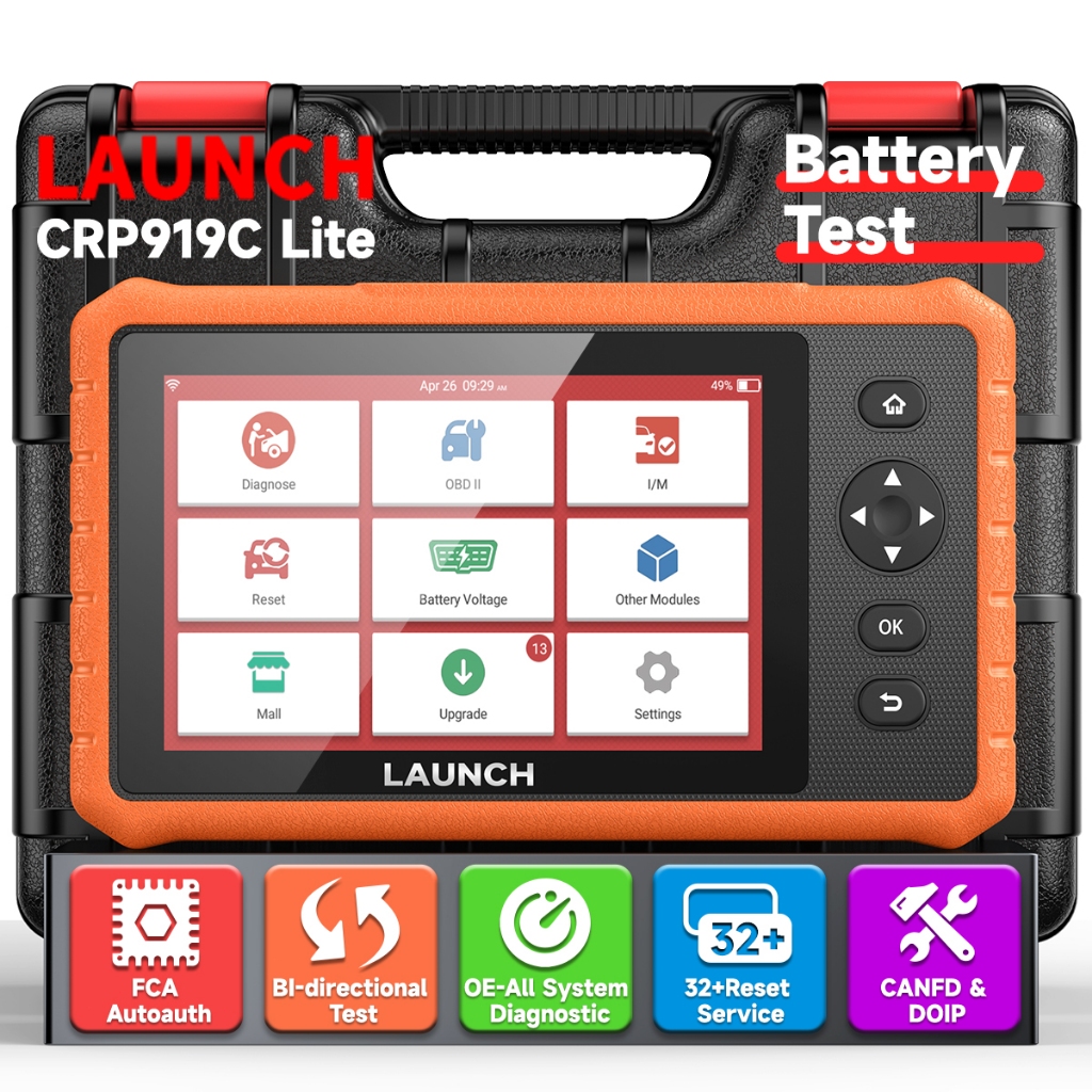 Jual LAUNCH X431 CRP919C Lite Free Bidirectional Scan Tool OBD2 Scanner ...