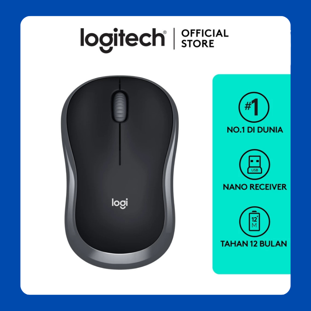 Jual Logitech x Bienesstuff - Logitech B175 Mouse Wireless untuk ...