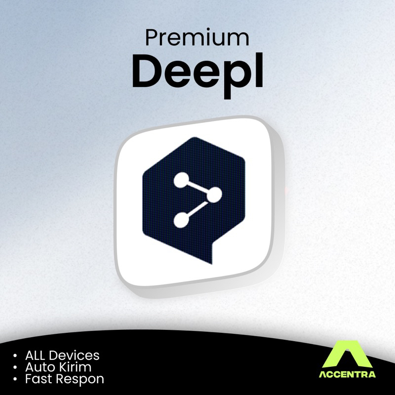 Jual DeepL Pro ADVANCE & WRITE PRO | Private / Sharing | Shopee Indonesia