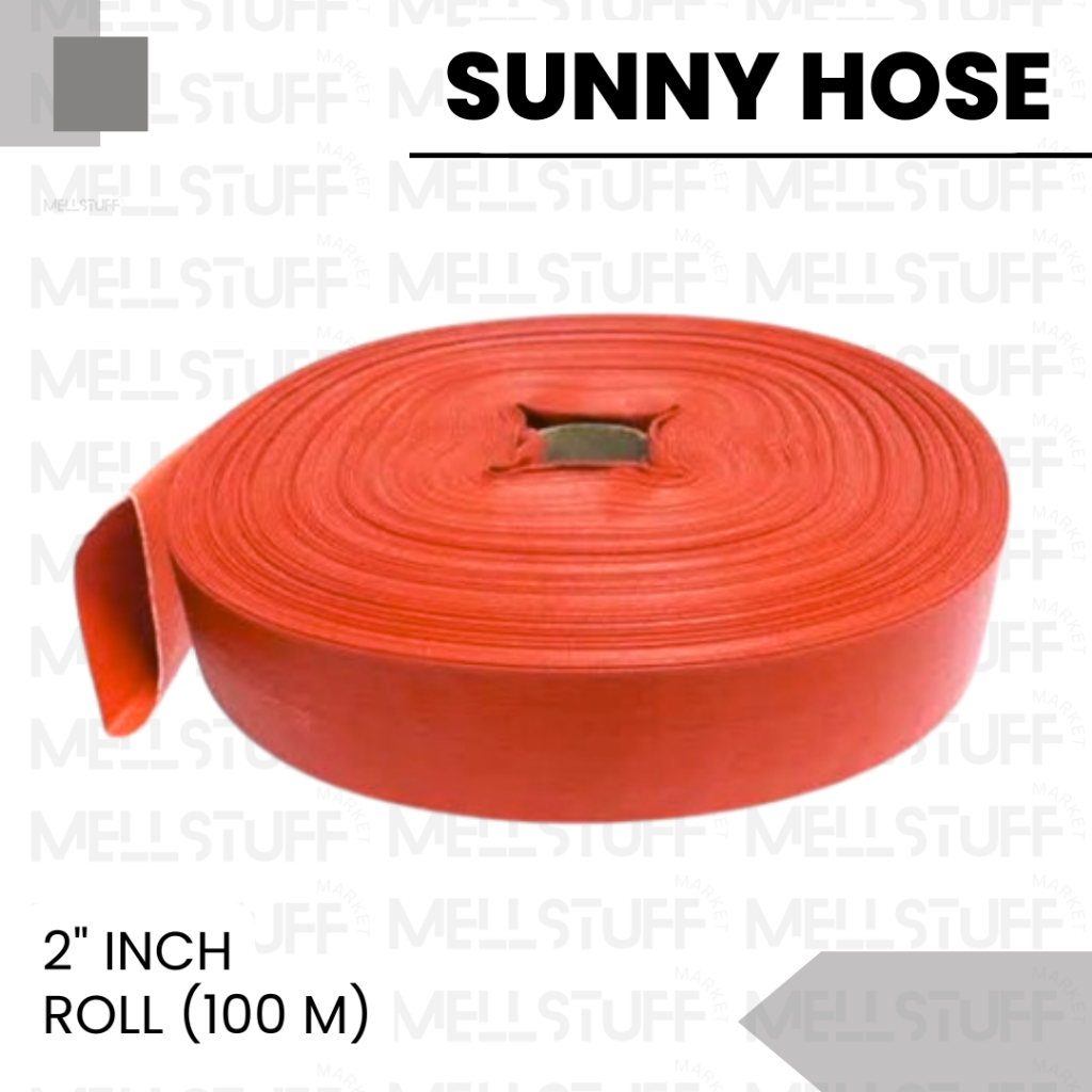 Jual Selang Sunny Hose 2" Inch 1 Roll (100 Meter) 3 Bar Selang Buang ...
