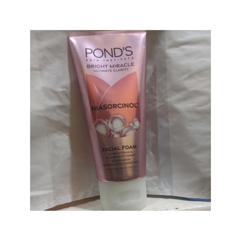 Jual Ponds Bright Miracle niasorcinol Facial foam 200g | Shopee Indonesia