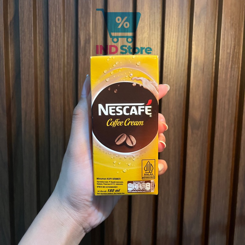 Jual NESCAFE UHT Coffe Cream 180 ml | Shopee Indonesia