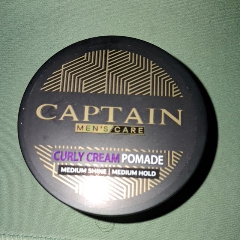 Jual Curly Pomade Captain | Shopee Indonesia