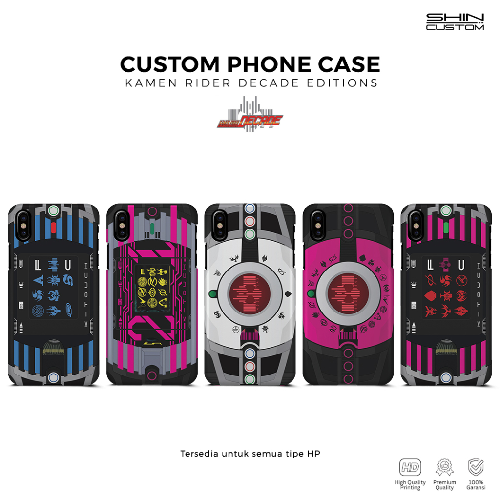 Jual Custom Case Kamen Rider Decade Diend K Touch 21 Driver Bisa Untuk ...