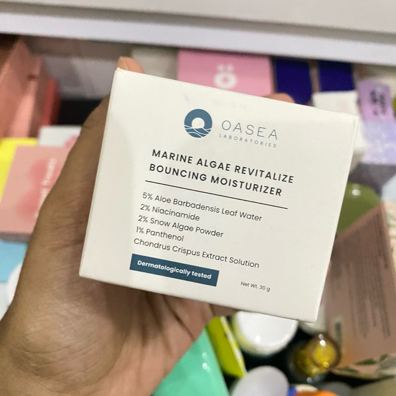 Jual OASEA MARINE ALGAE REVITALIZE BOUNCING MOISTURIZER | Shopee Indonesia