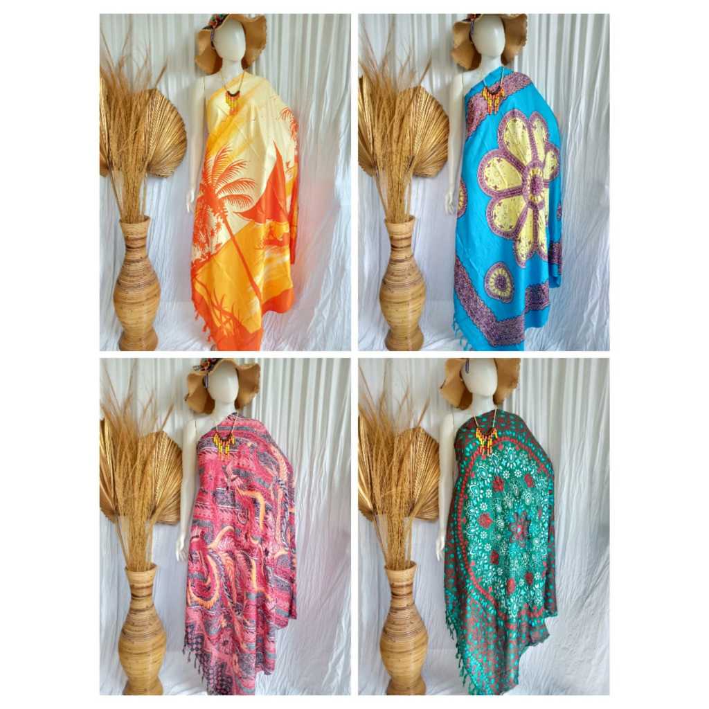 Jual Kain Pantai Bali Rumbai Khas Bali Seri 15 Real Foto Sarung Pantai ...