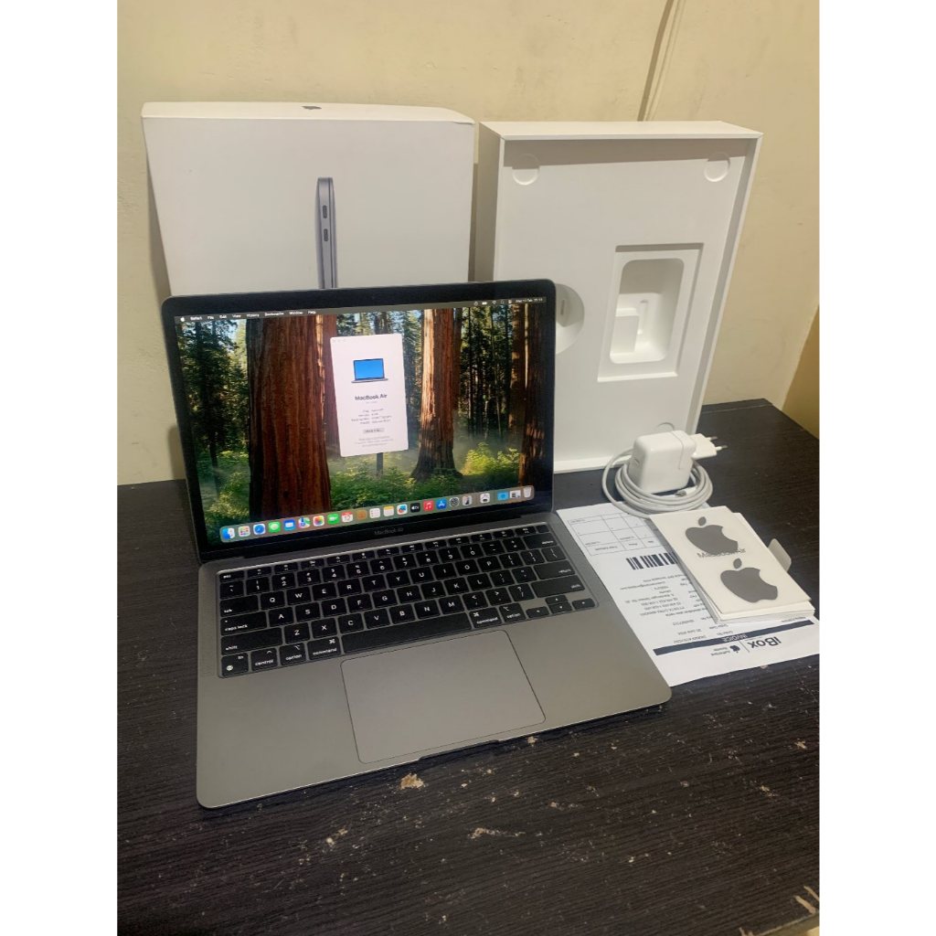 Jual Macbook Air M1 Unit Resmi Garansi Ram 8GB SSD 256GB SpaceGrey ...